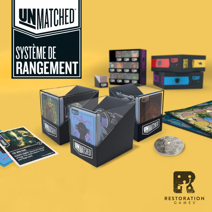 Unmatched - Boîtes de rangement - IELLO