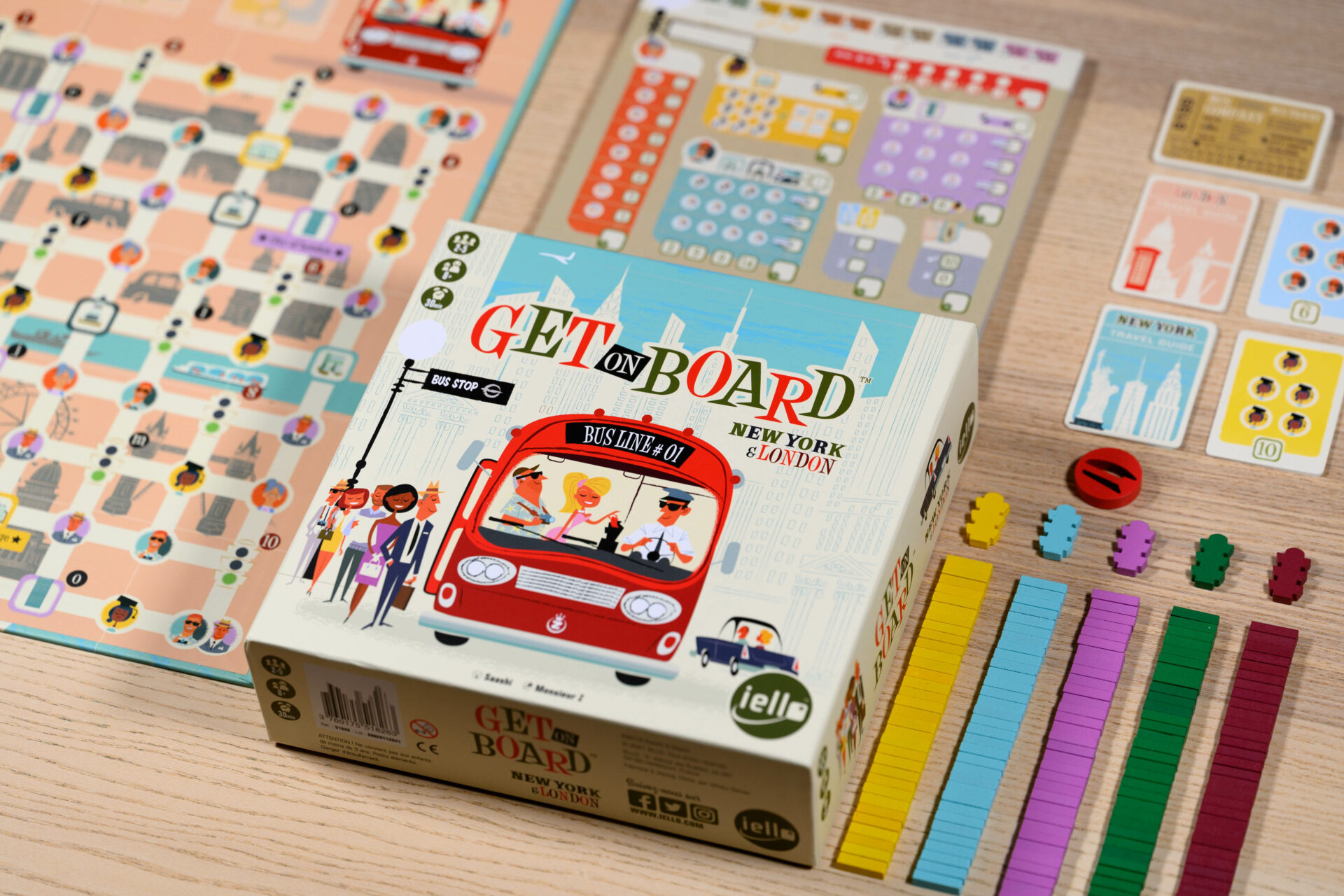 Get on Board : New York & London - IELLO