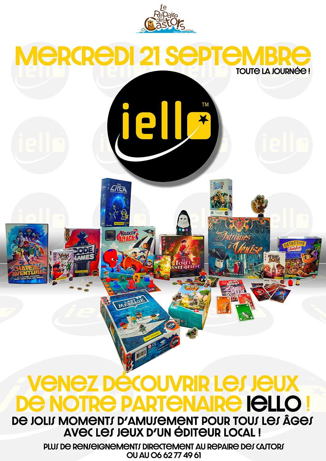 "Journée IELLO" au Repaire des Castors - IELLO