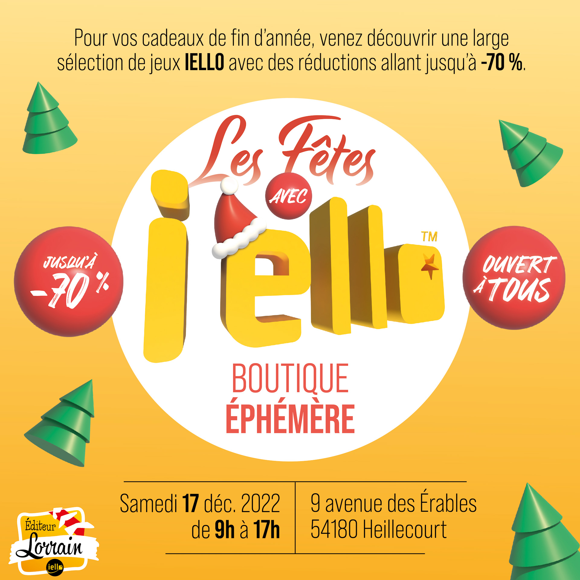 Boutique Ephémère IELLO - IELLO