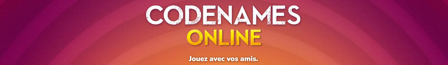 Codenames, jouez-y (aussi !) online ! - IELLO