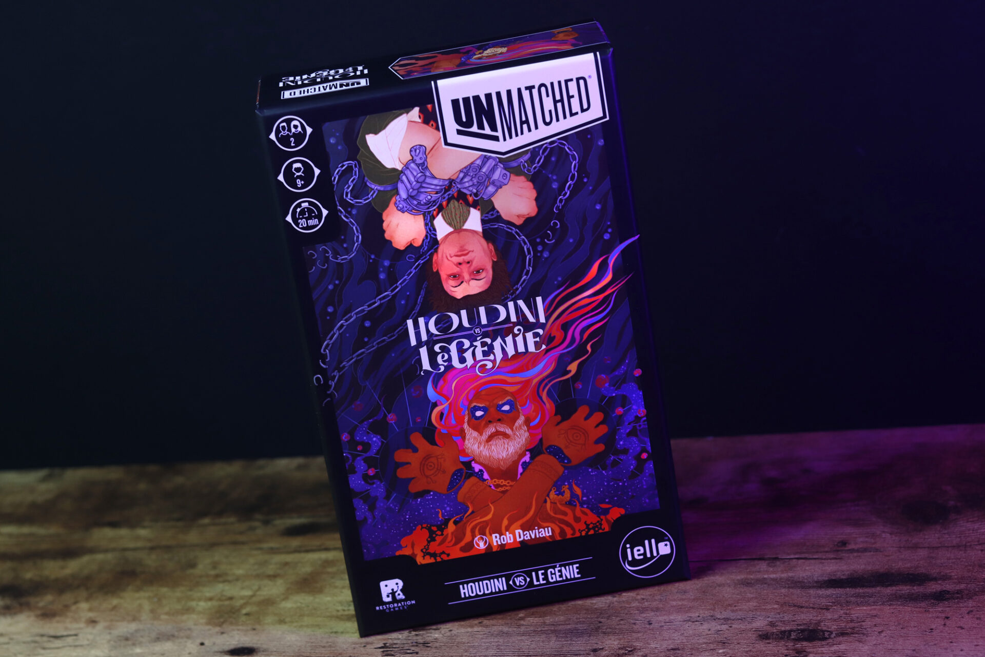 Unmatched - Houdini Vs Le Génie - IELLO