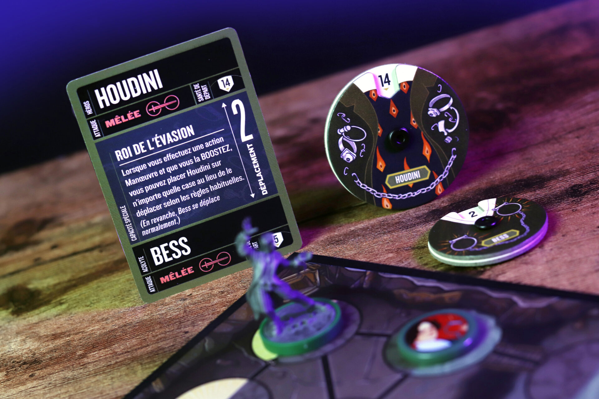 Unmatched - Houdini Vs Le Génie - IELLO