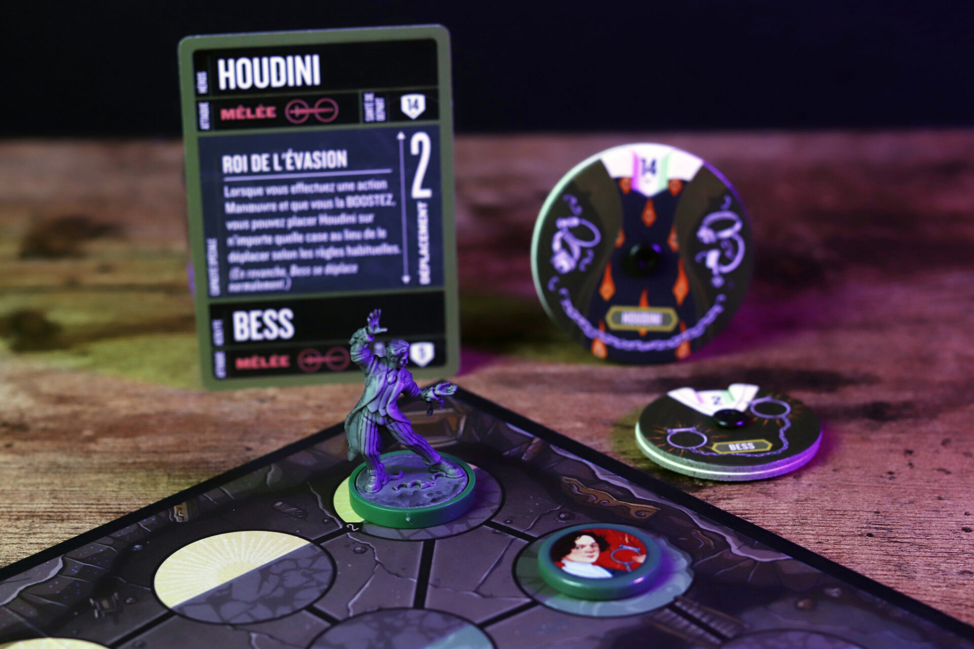 Unmatched - Houdini Vs Le Génie - IELLO