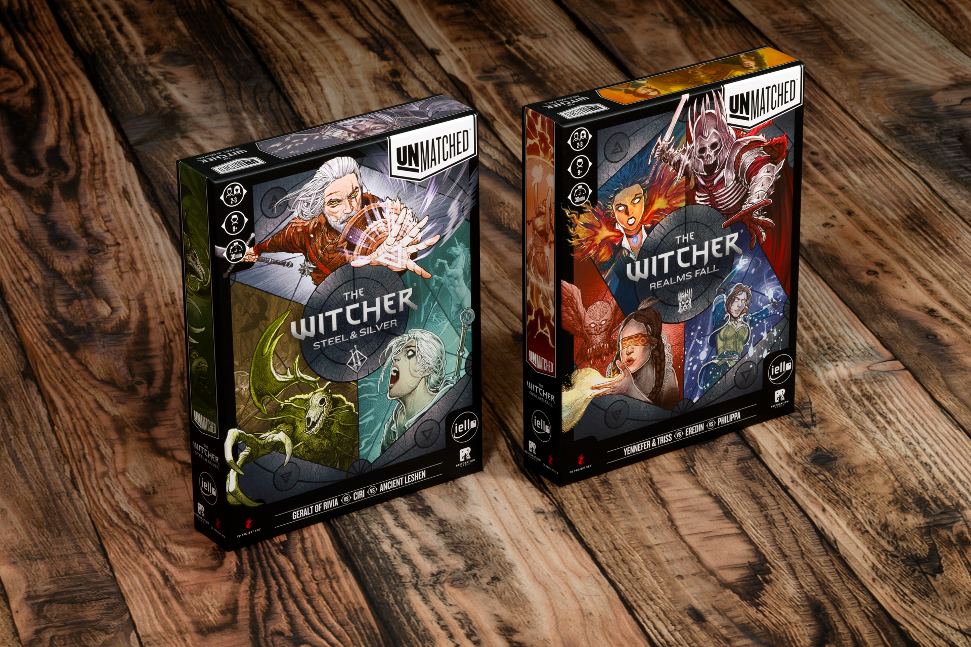 Unmatched : The Witcher : Unboxing - IELLO