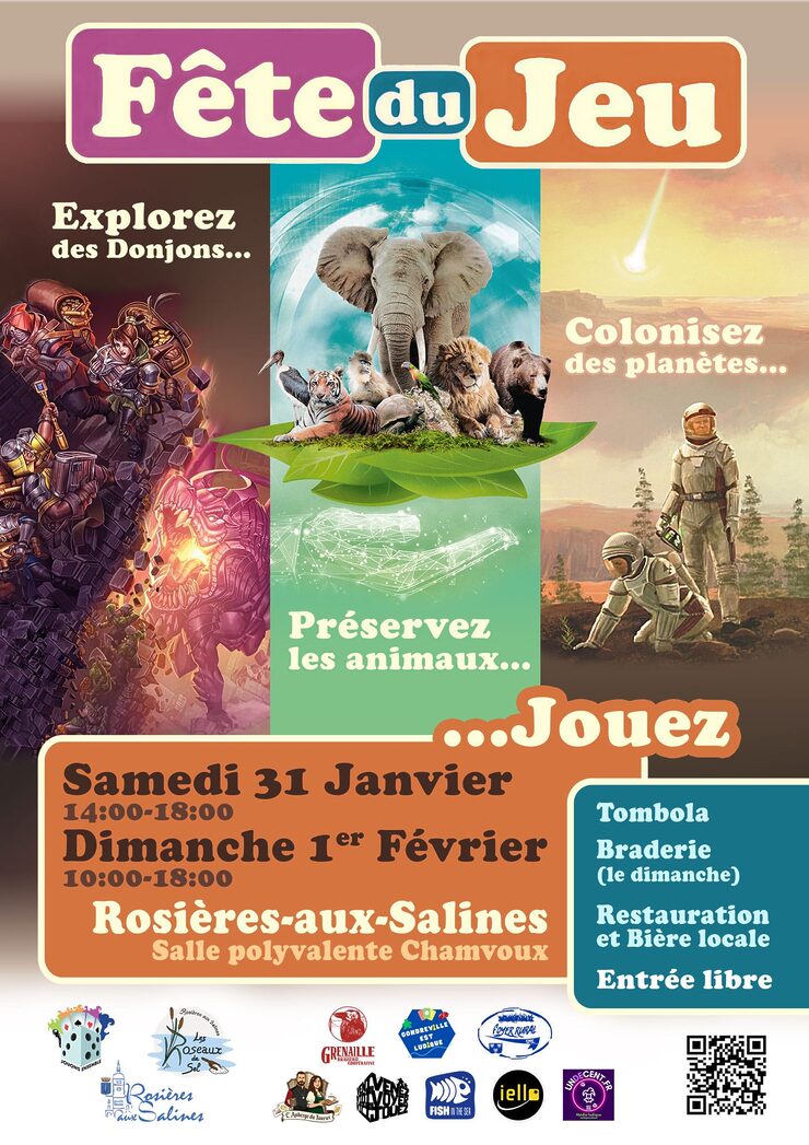 Fête du Jeu - Rosières-aux-Salines - 2026 - IELLO