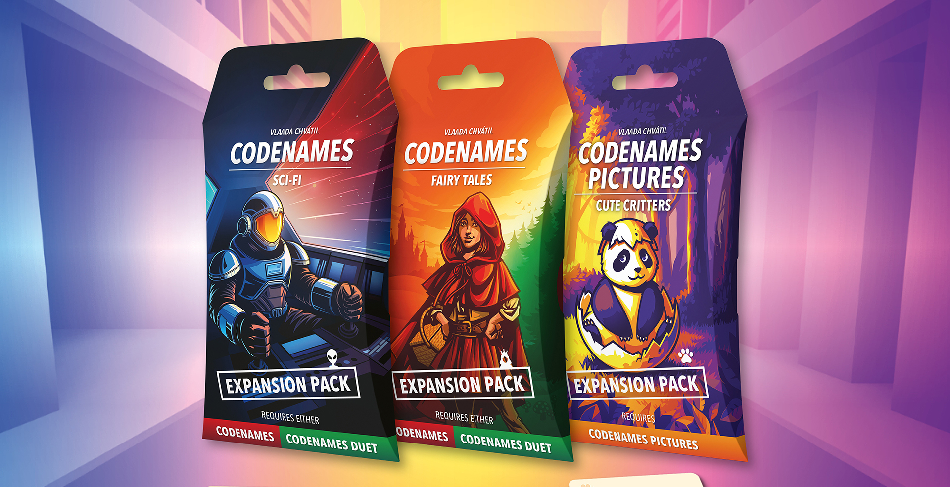 Codenames : les packs d'extension ! - IELLO